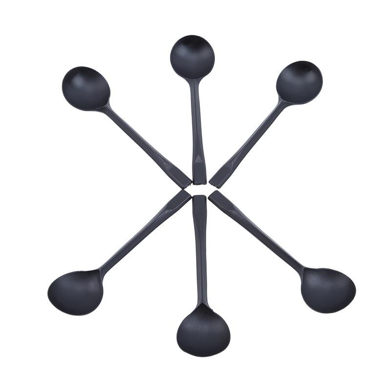 Buy Thick Plastic Disposable Spoons Buns Yogurt Fast Food Baking ...