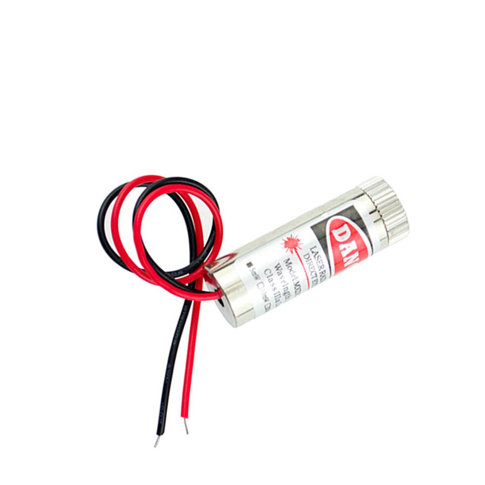 Buy 3-5V 5mW Adjustable Red Laser Module Focus Stripe Lens Laser Head ...