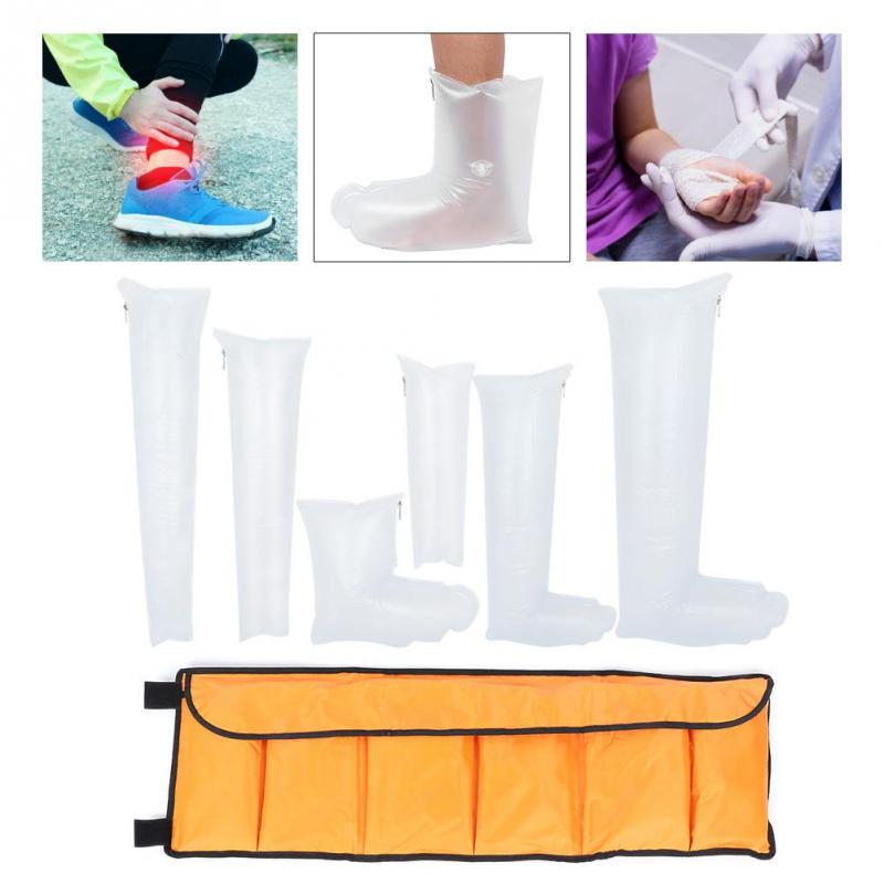 Buy 7pcs Leg Arm Inflatable Air Splint Set Outdoor Camping First Aid ...