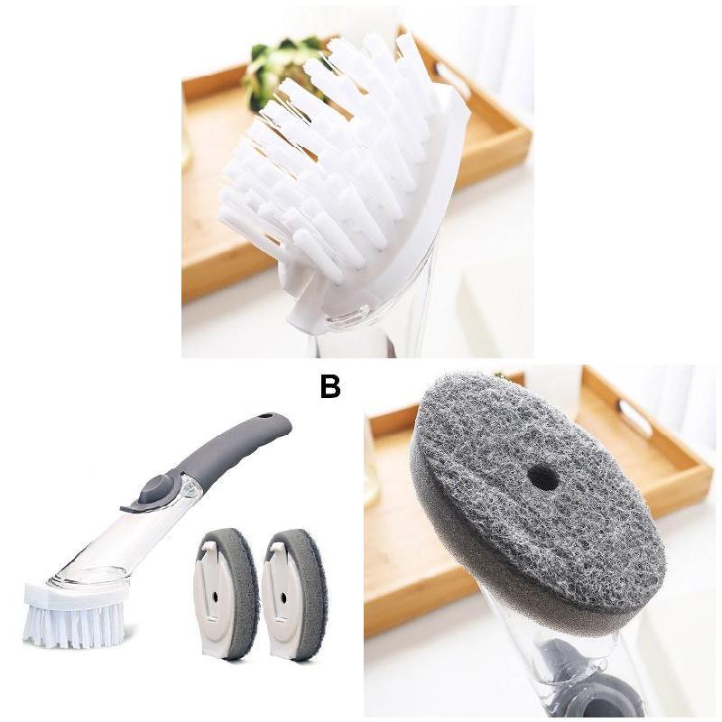 Buy For Cleanging 1 Head Tools Sponge Brush Long with Handle Set ...