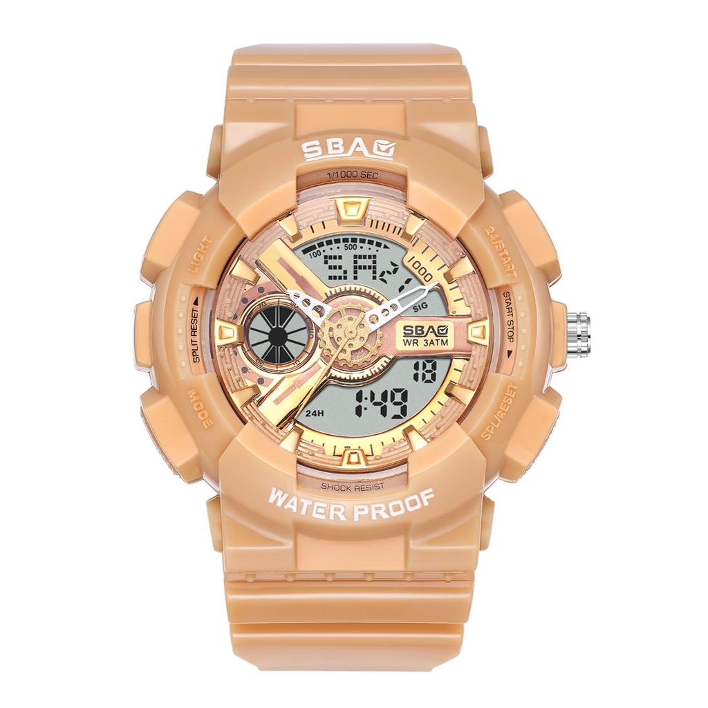 Buy SBAO Luxury Couple Wristwatches Men's Women's Digital Sport Watch ...