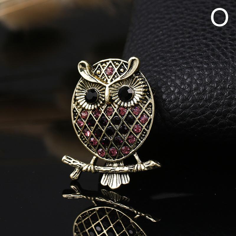 💰Cumpără 1PC Brosa Pin femei cadou bijuterii Owl Brosa Haine Accesorii ...