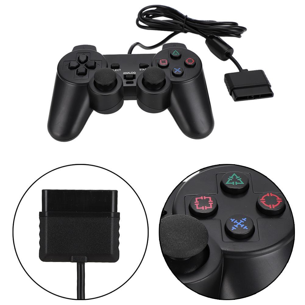 Buy Dual Motor Highly Sensitive Wired Gamepad Game Handle for PS2 Game ...