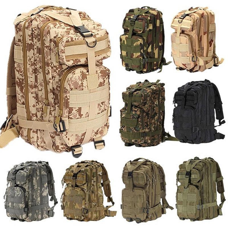 Waterproof Double Shoulder 3P Tactical Package Sports Camouflage Bag ...