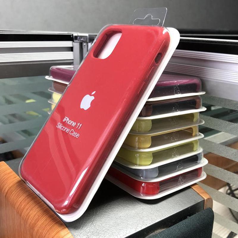 Buy Shockproof Liquid Silicone Case For iPhone 11 12 13 Pro Max 12Mini ...