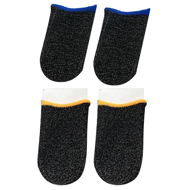Buy 2Pcs Sweat:Proof Gaming Finger Sleeve Mobile Screen Game Controller ...