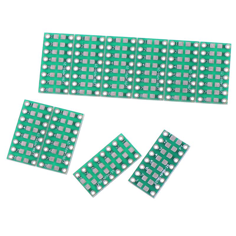 Buy 10Pcs Smd/Smt Components 0805 0603 0402 To Dip Adapter Pcb Board ...
