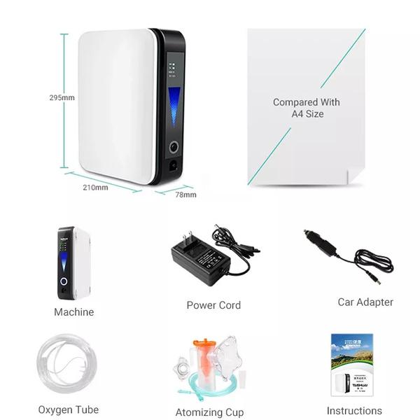 Buy Oxygen Concentrator Household Portable Oxygen Machine Inhalation ...