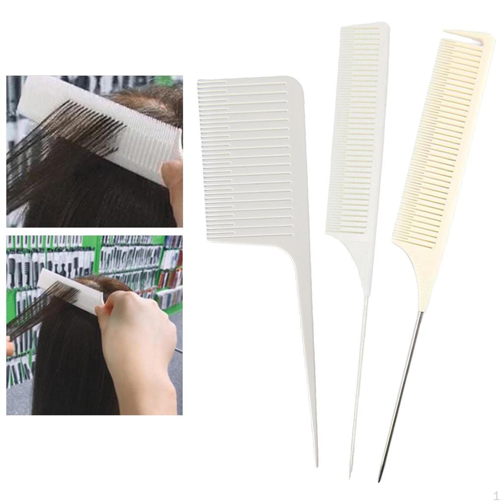 Cheap 3Pcs Professional Weaving Sectioning Highlighting Foiling Hair ...