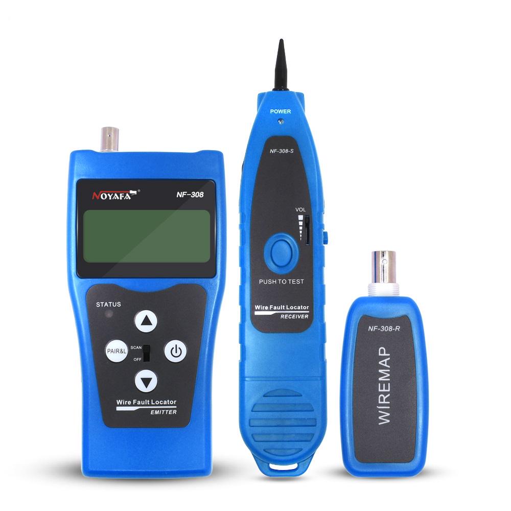 Buy NF-308 Wire Fault Locator Network Monitoring Cable Tester LCD LAN ...