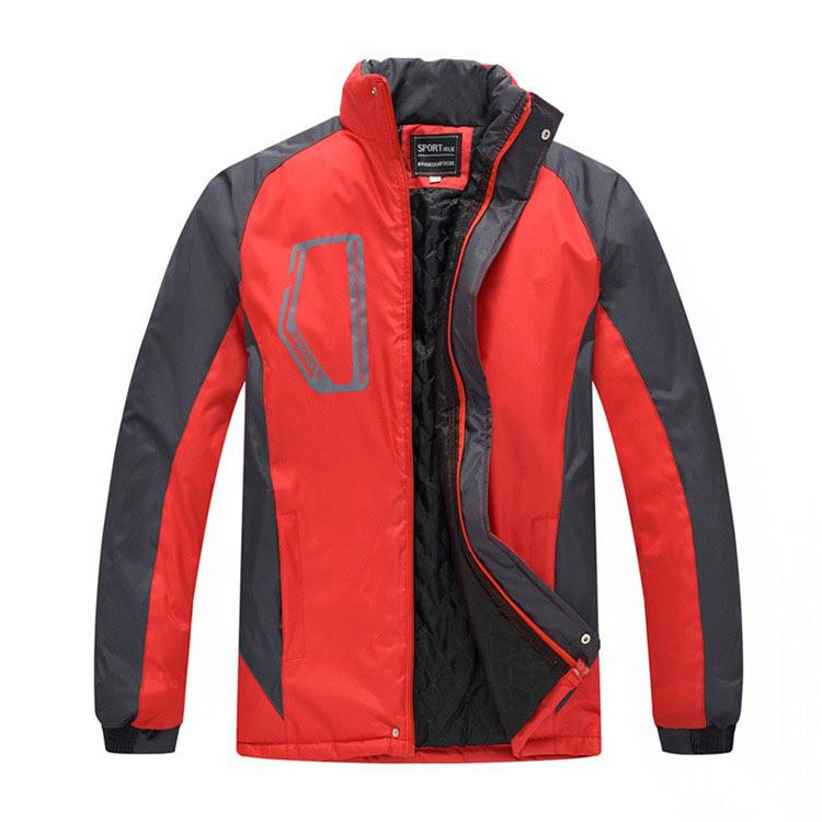 Winter Men Advertising Coat Matching Color Cotton Fashion Clothing ...