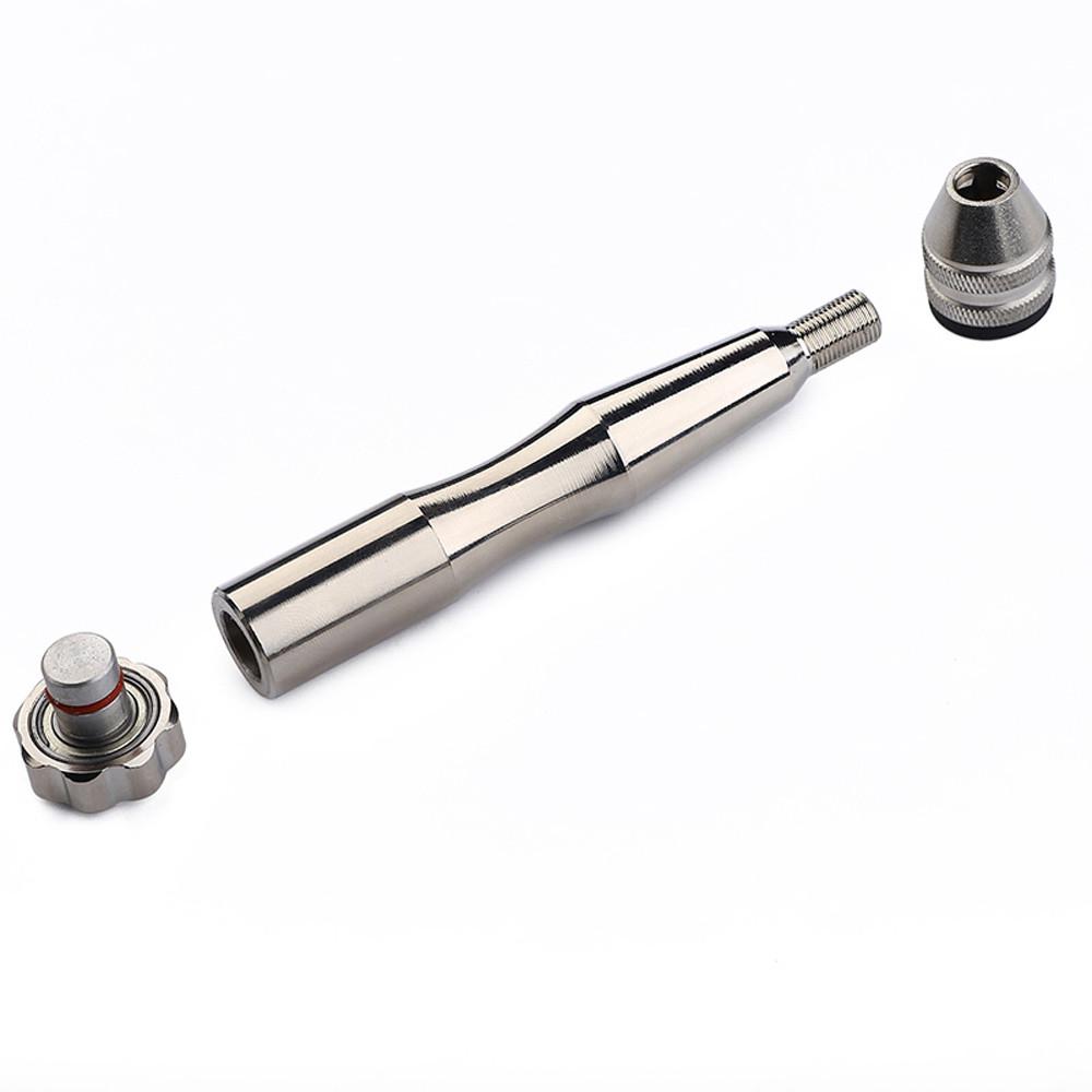 Mini Micro Aluminum Hand Drill With Keyless Chuck +10 Twist Drills ...