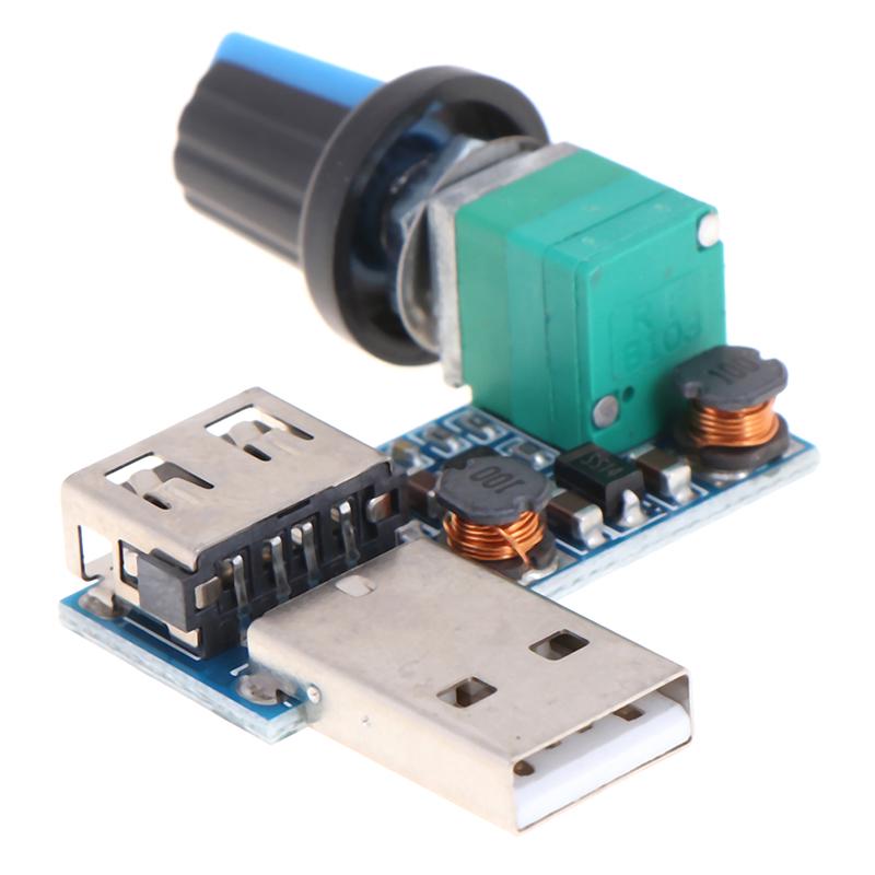 1Pc 5V To 12V USB Fan Speed Controller Switch Fan Speed Regulator ...