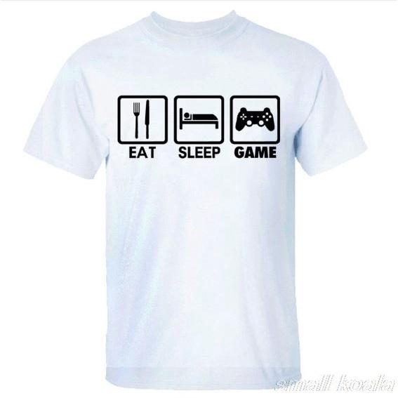 Kaufe New Fashion Eat Sleep Game XBOX Gamer Funny T-shirt Men Humor ...
