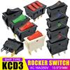 KCD3 2/3/9PIN Copper Boat Rocker Switch Terminals ON/OFF 13.5*31MM 15A ...