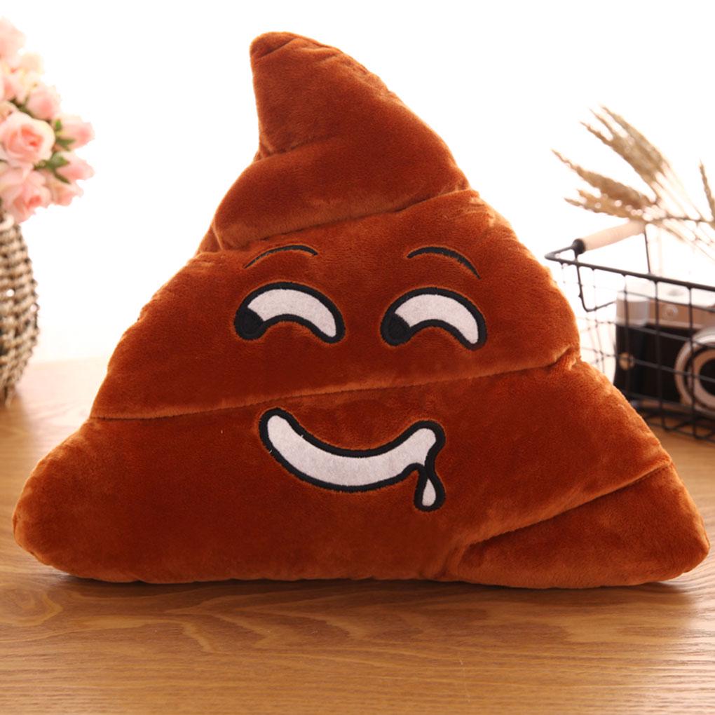 Feces Bucket Plush Toys Stool Pillow Poop Doll Cartoon Emoji Expression ...