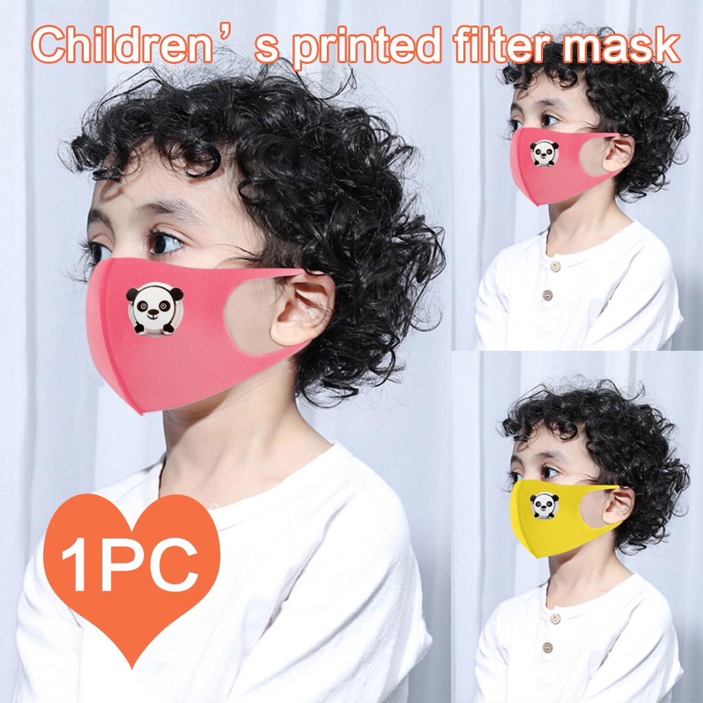 Childern Cotton Cute Cartoon Children Masks Breathable Respirator Kids ...