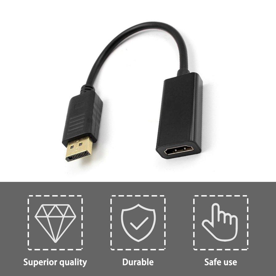 Buy Master E Big DisplayPort To HDMI Cable Adapter HD 1080P Male To ...