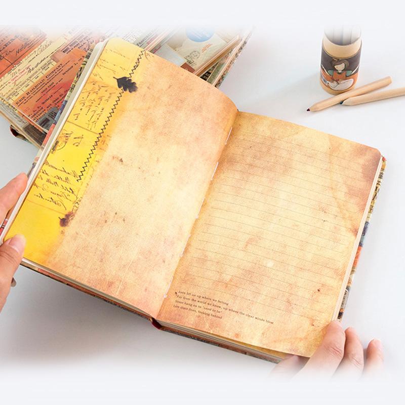 Buy Books Portable Creative Notebook Retro Journal Drawing Exquisite ...