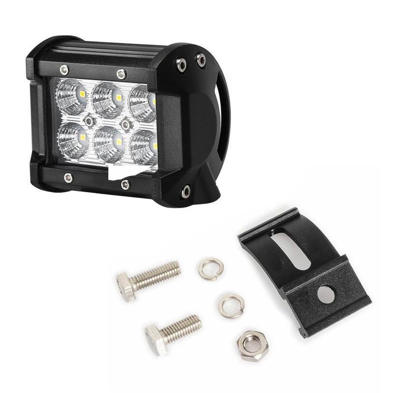 Buy Led Car Light Work Light Lamp Car for SUV 4 Inch 18W Waterproof Car ...