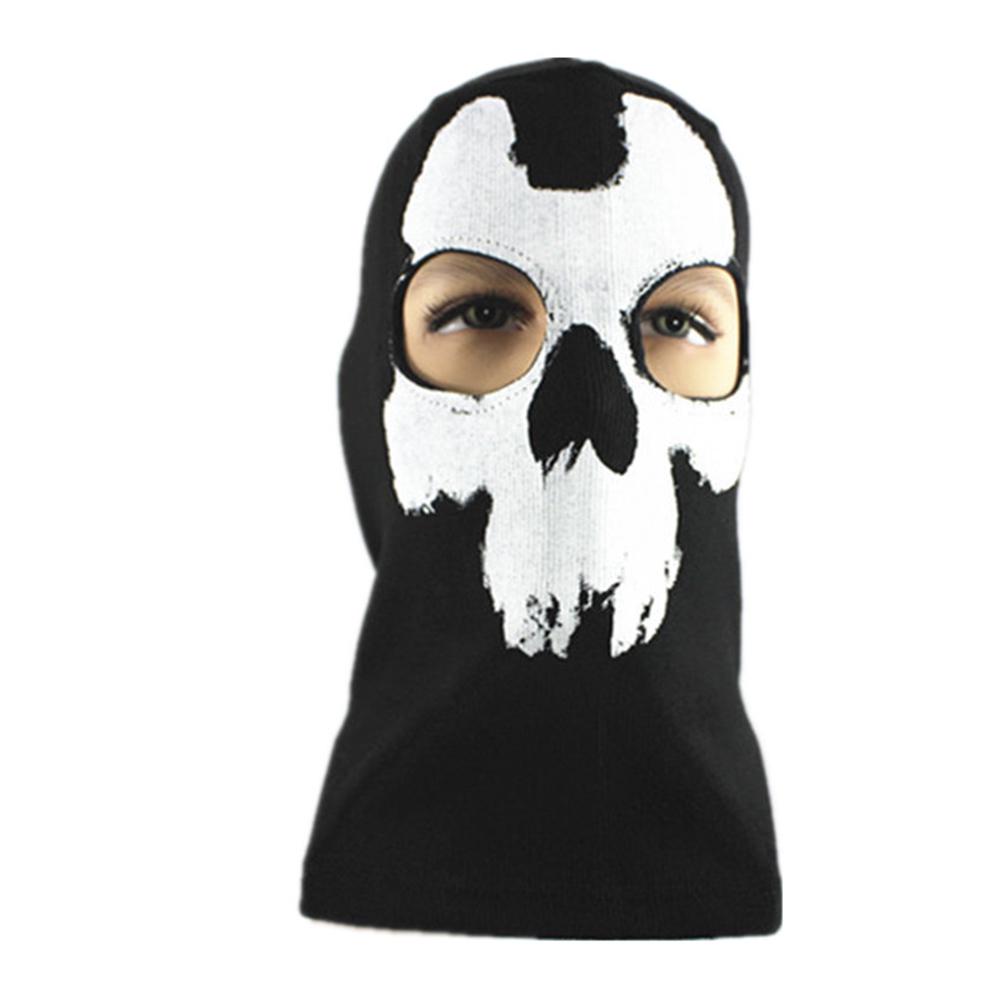 Buy Balaclava Skull Full Face Mask Hood for Skiing Airsoft Paintball ...