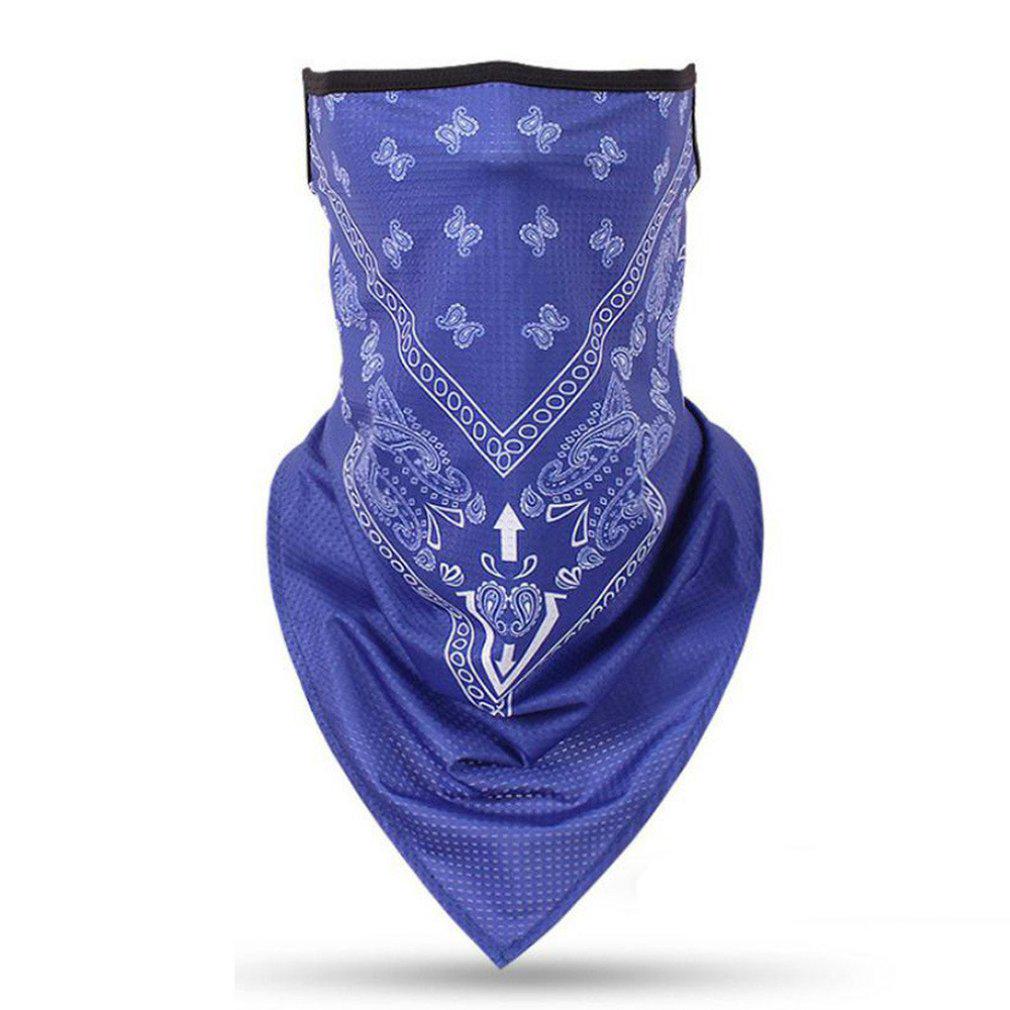WM Breathable Mask Triangle Bandana Male Female Cycling Windproof Dustproof uygun fiyatlı satın ...
