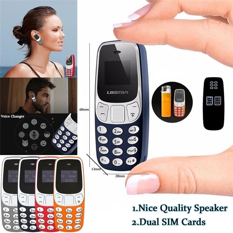 Buy 1PC Super Portable Micro Mobile Phone Bluetooth GSM Dual Sim ...