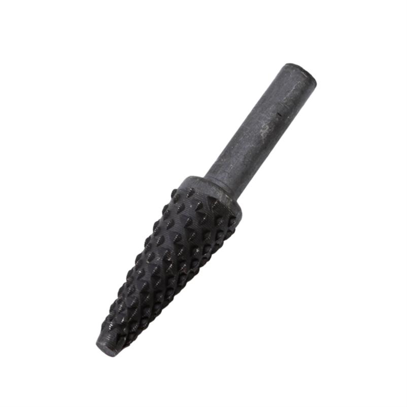 Buy 5pcs/set Silver Steel Rotary Burr Set Shank Wood Rasp Drill Bit at ...