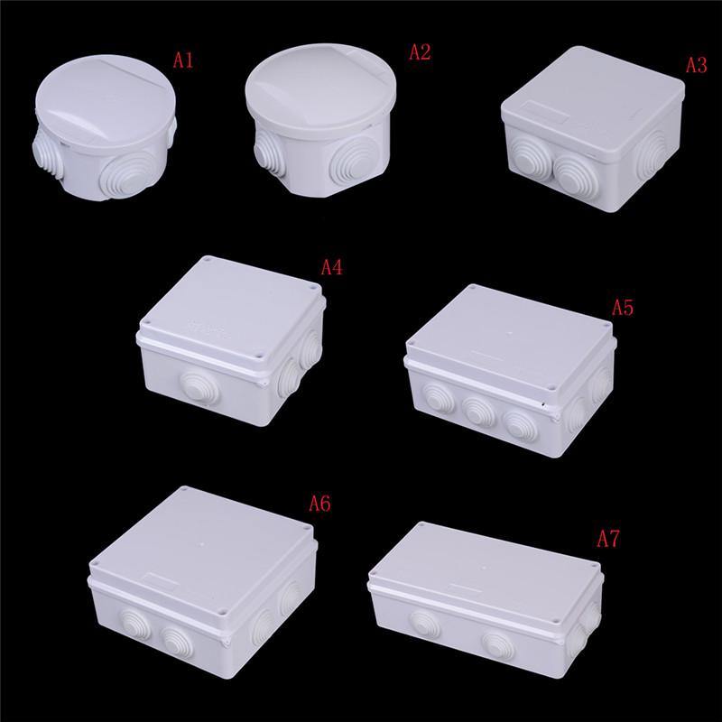 Buy Bs Plastic Ip65 Waterproof Junction Box Diy Outdoor Electrical ...