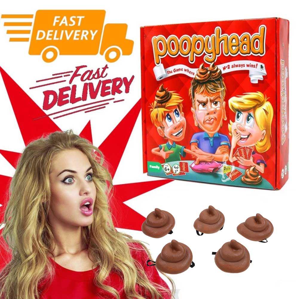Buy Poopy Head Kids Boy Fun Board Game Christmas Present New Poopyhead ...