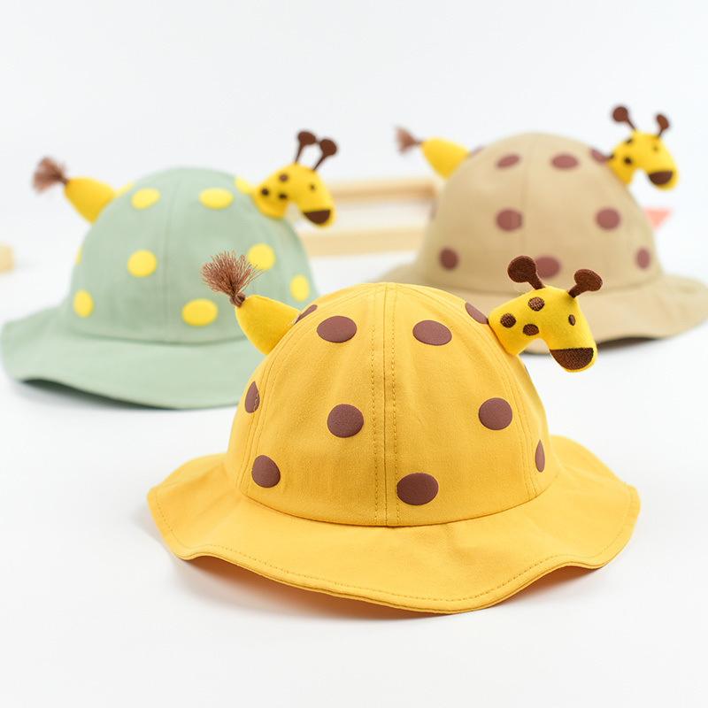 Buy Summer Kids Cute Deer Fisherman Hat Spring and Autumn Cartoon Baby ...