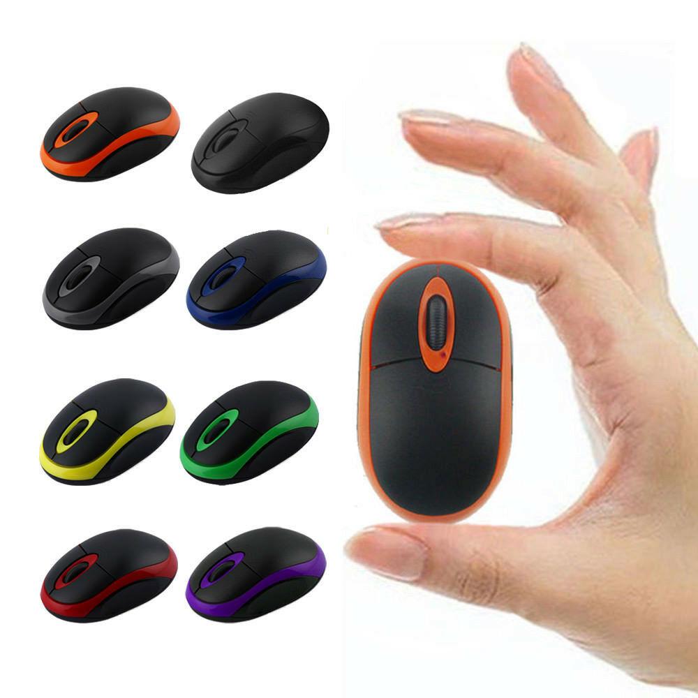 Buy 2.4GHz Wireless Mouse Portable Small Optical Mice USB Receiver Mini ...