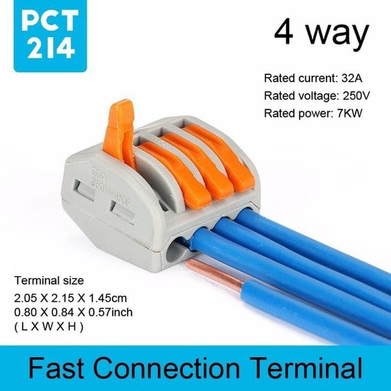 Buy Wire Connector Combination Set Way Universal Compact Quick ...