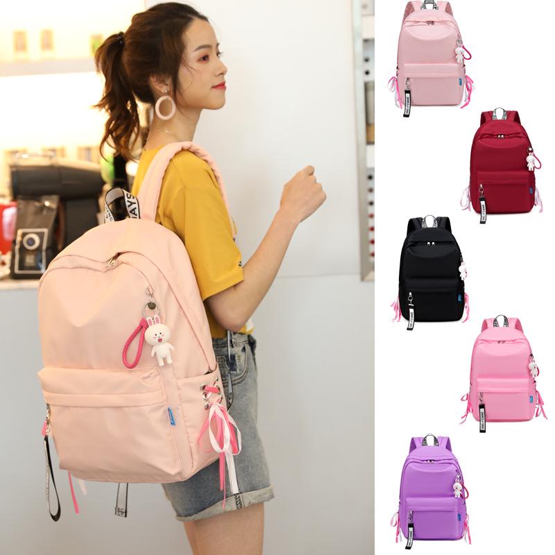 Buy Multi-functional Schoolbag for Female Students Travel Oxford Cloth ...