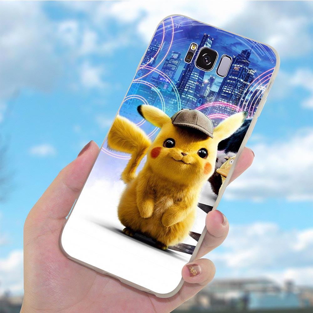Buy Cute Pikachu Phone Cover for Samsung M30S Case Galaxy A5 A6 A70S ...