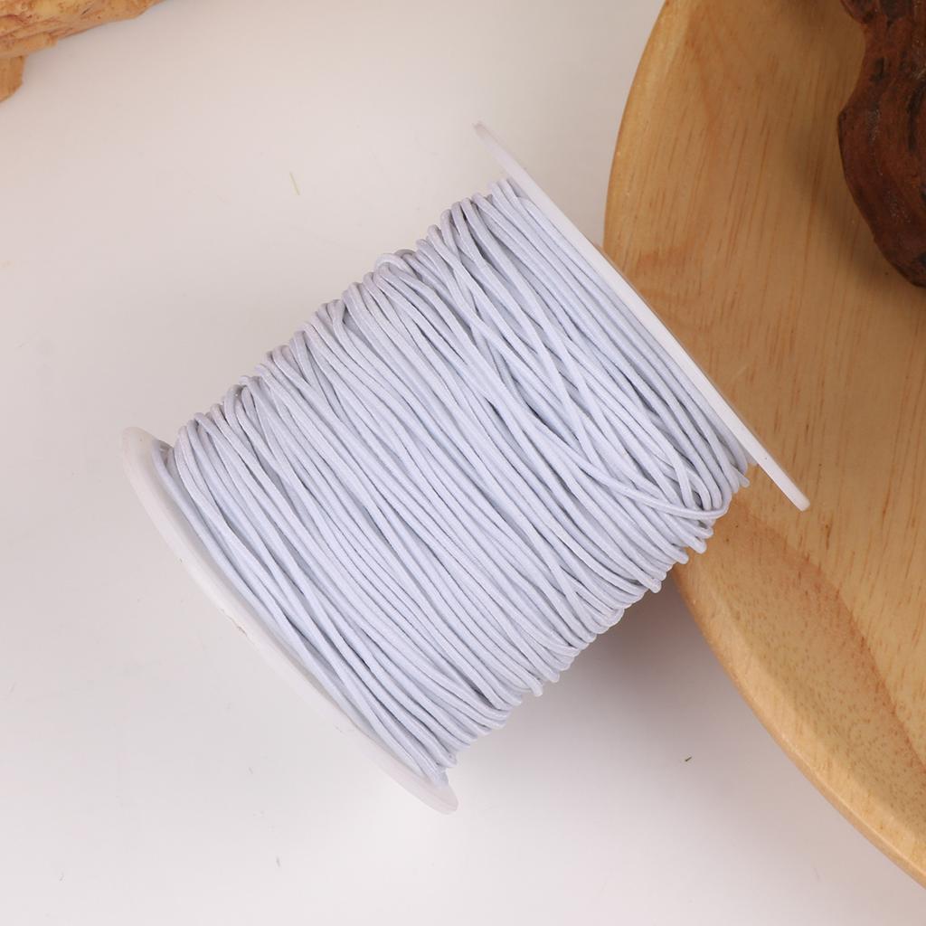 Buy 100M in 1 Roll Beading String Durable String Elastic Strands DIY ...