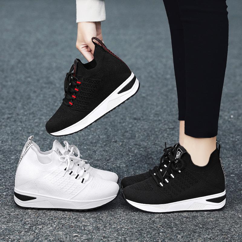 Satın alın Shoes Women 'S Spring New Inner Heightening Shoes Breathable ...