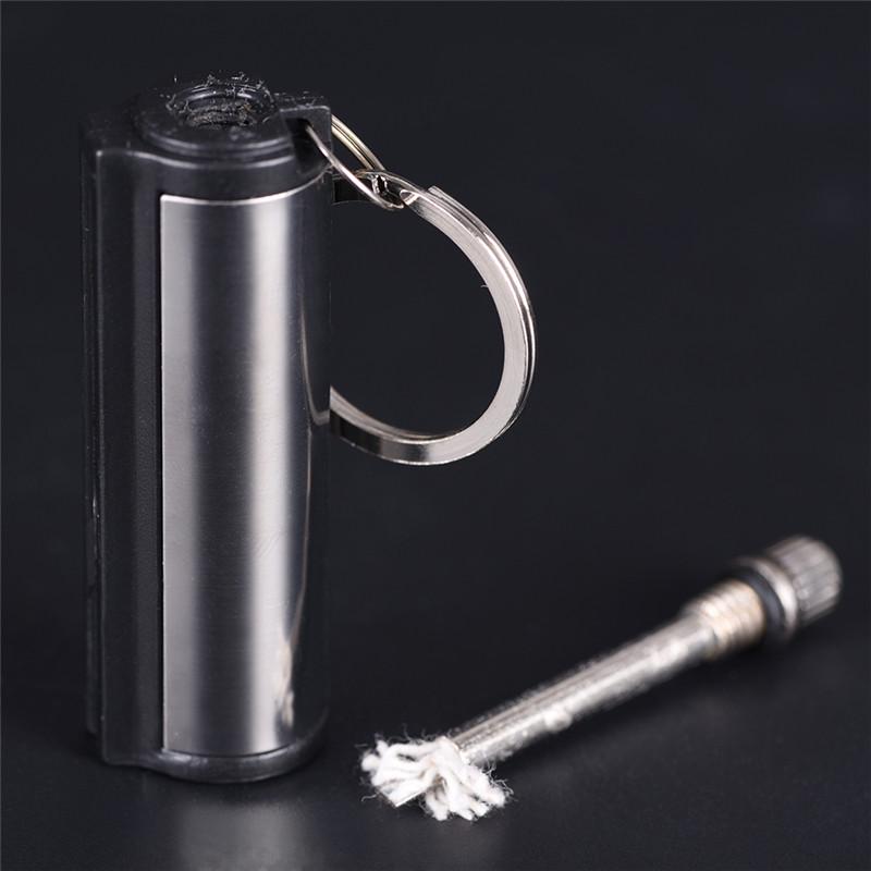 Buy Outdoor Emergency Flint Fire Starter Keyring Gifts Practical ...