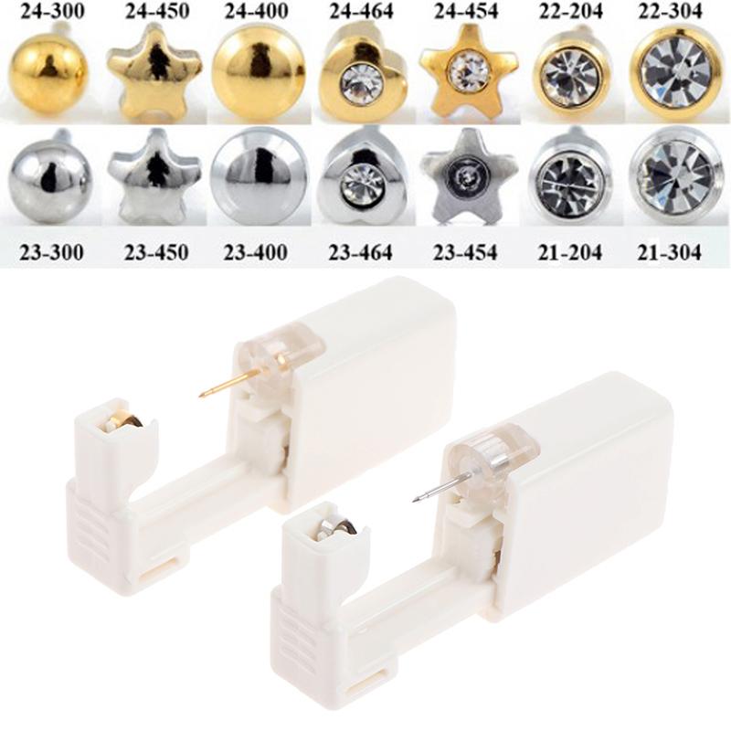 Buy Design Disposable Sterlised Safety Ear Stud Nose Piercing Device ...