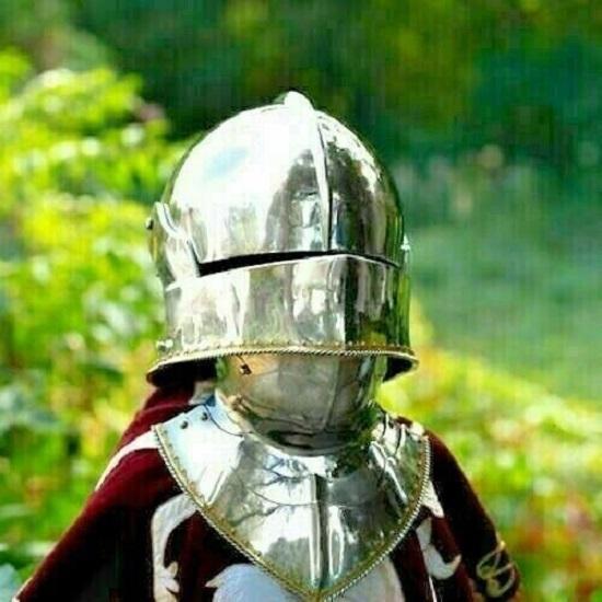 Buy Medieval Helmet SCA Sallet And Bevor Knight Armor With Gorget ...