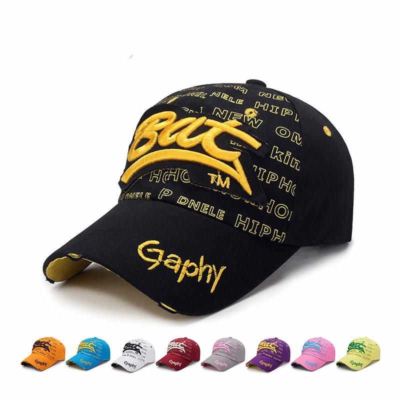 Spring Baseball Cap Man Three-dimensional Embroidery BAT Supplement The ...