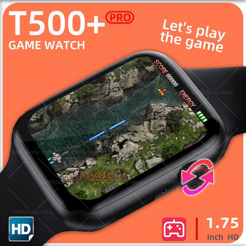Buy T500+ Plus LD5 Smart Game Watch MTK2502 T900 Smartwatch Heart Rate ...