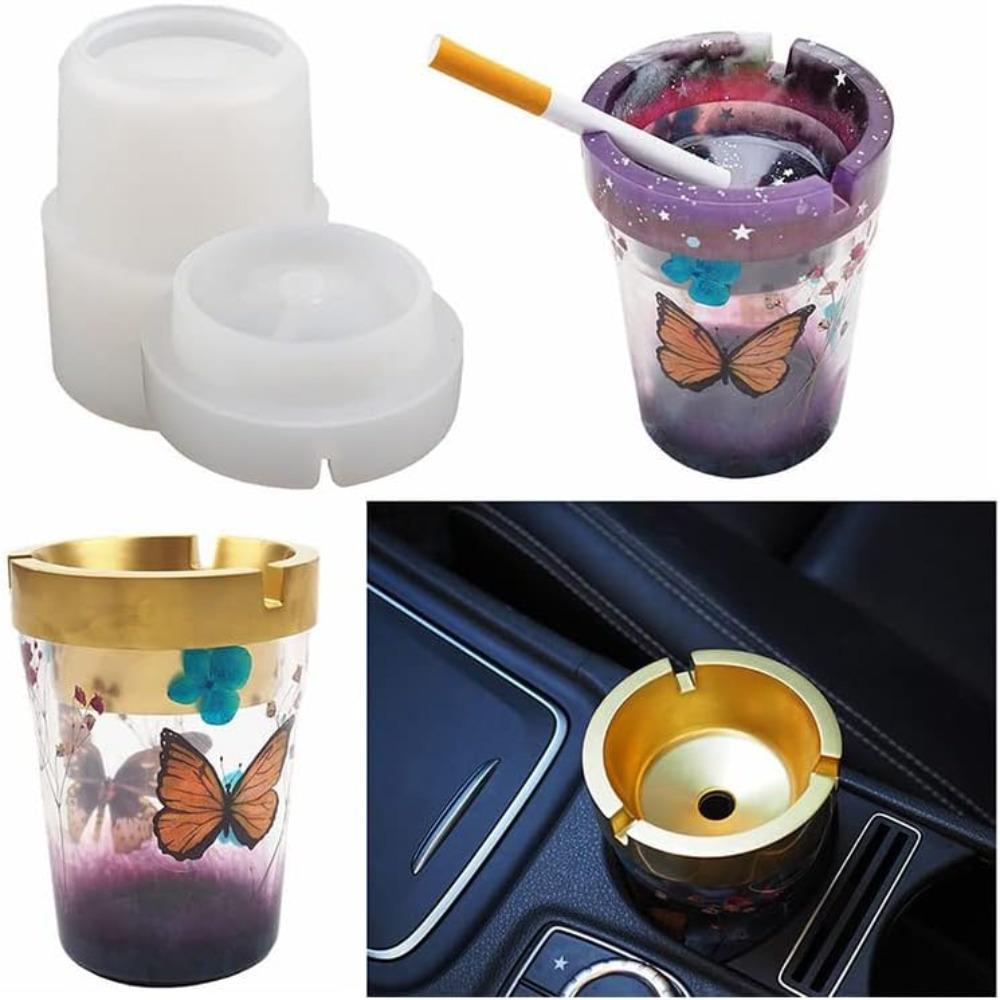 Silicone Resin Molds Resin Ashtray Silicone Molds Gift Car Ashtray ...