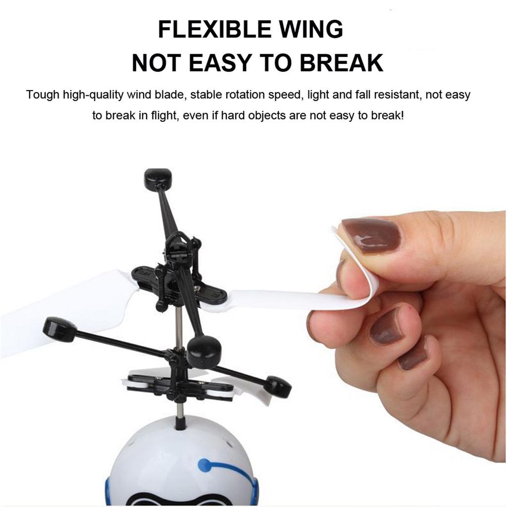 Buy Mini Induction Flying Robot 2CH Gyro Helicopter Drone Christmas ...