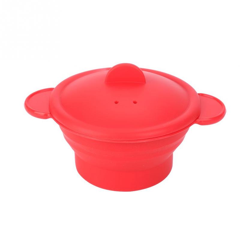 Foldable Silicone Steamer Kitchenware Retractable Steam Pot Cooking ...