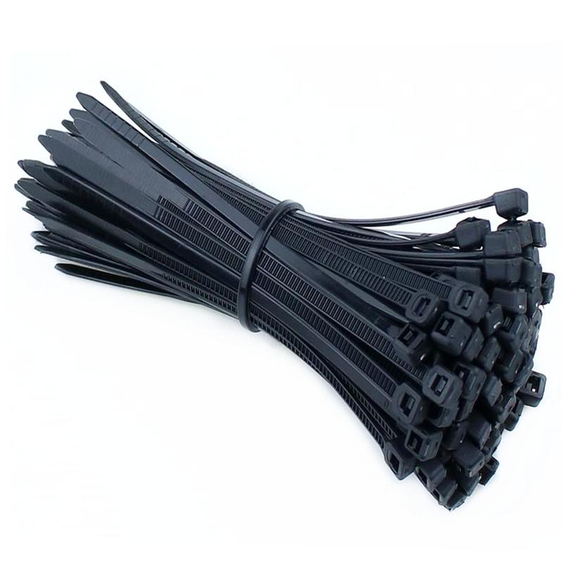 Buy 100Pcs 2.5X100mm 2.5X150mm Self Locking Cable Tie Line Rope ...