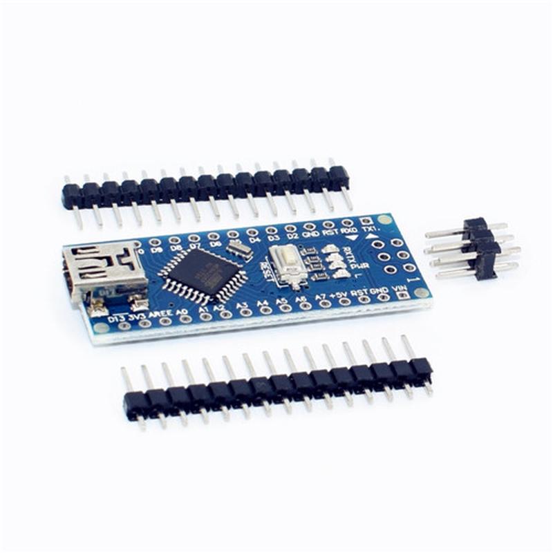Compre Aokin para Arduino Nano V3.0 Nano Board CH340/ATmega328P com ...