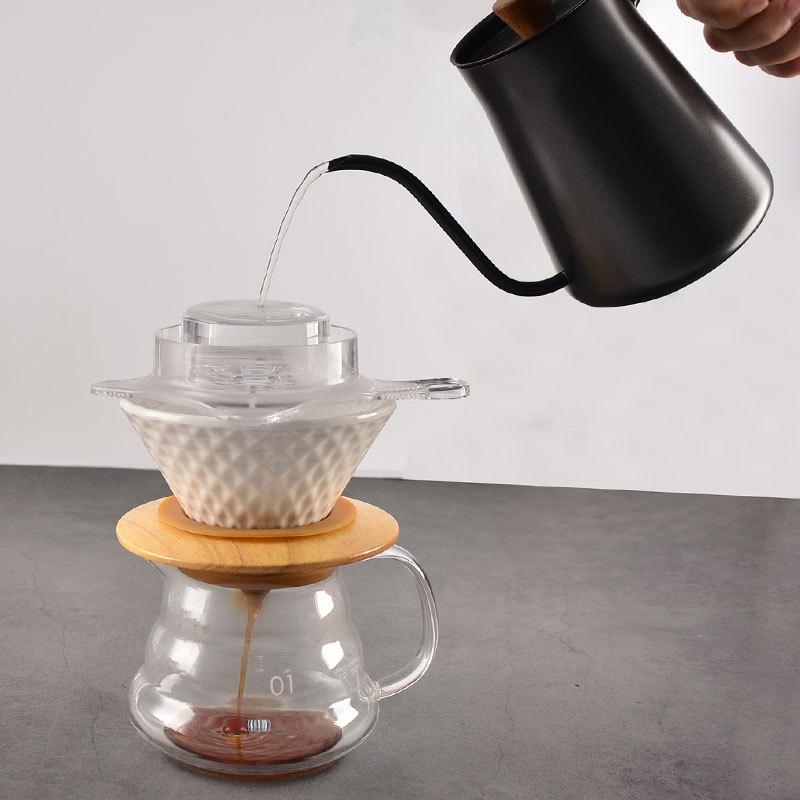 Buy Pdtoweb Pour Over Coffee Maker Drip Foldable Portable Reusable ...