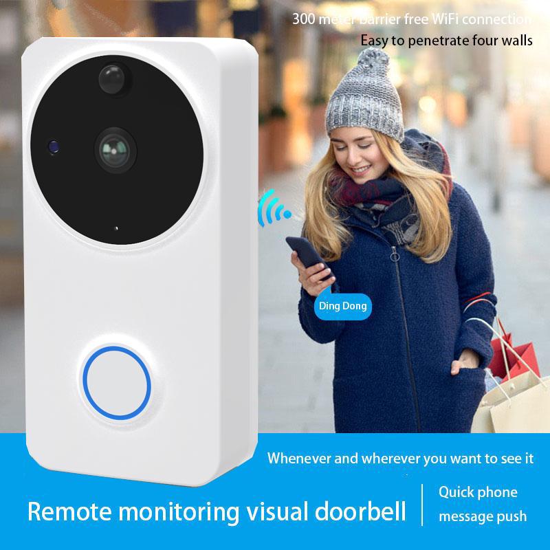 Buy DAYTECH Smart Wireless WiFi Video Doorbell Monitor Alarm Phone ...