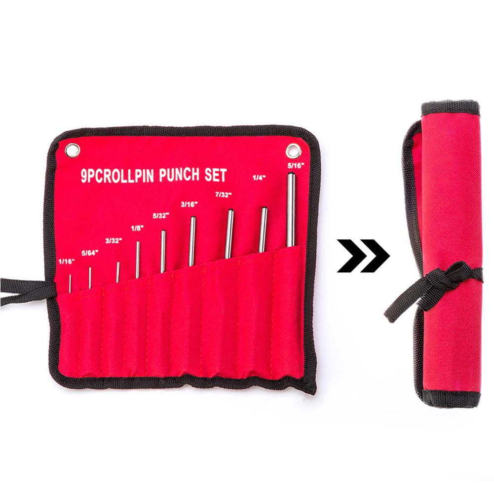 Buy [Top Tool] 9Pcs Professional Roll Pin Spring Punch Set Bolt Catch ...